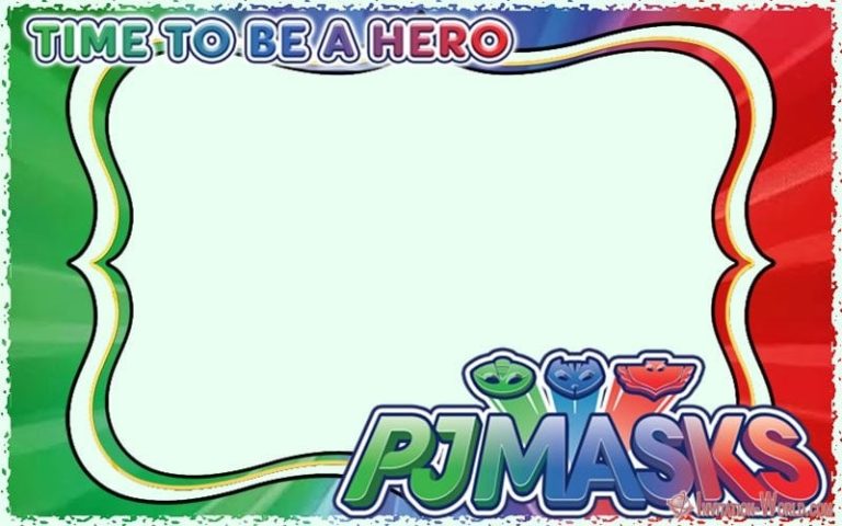 Free PJ MASKS Invitation Cards - Invitation World