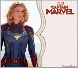 Captain Marvel Invitation Cards - Invitation World